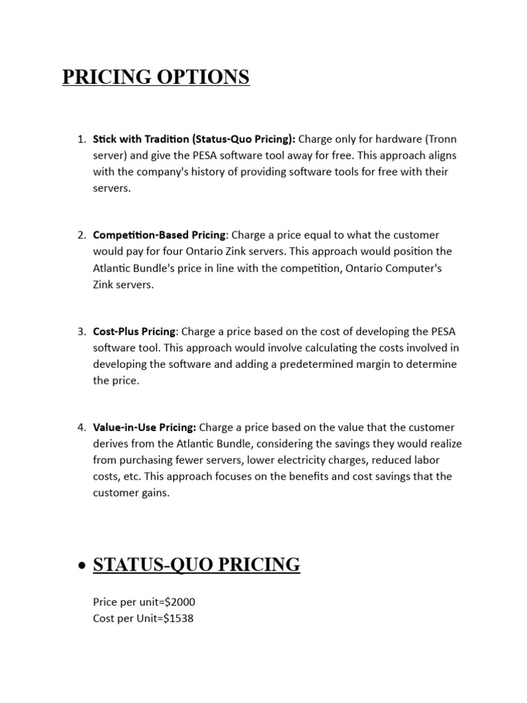 Atlantic Ocean Report - Final | PDF | Pricing | Private Sector
