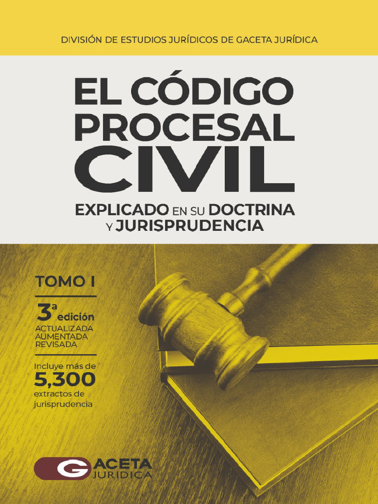 2022 Código Procesal Civil Explicado en Su Doctrina y Jurisprudencia ...