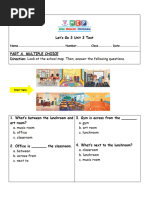 Lets Go 1 Final Test | PDF | Games & Activities