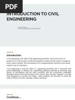 Module 1 Ce Orientation | PDF | Civil Engineering | Engineering