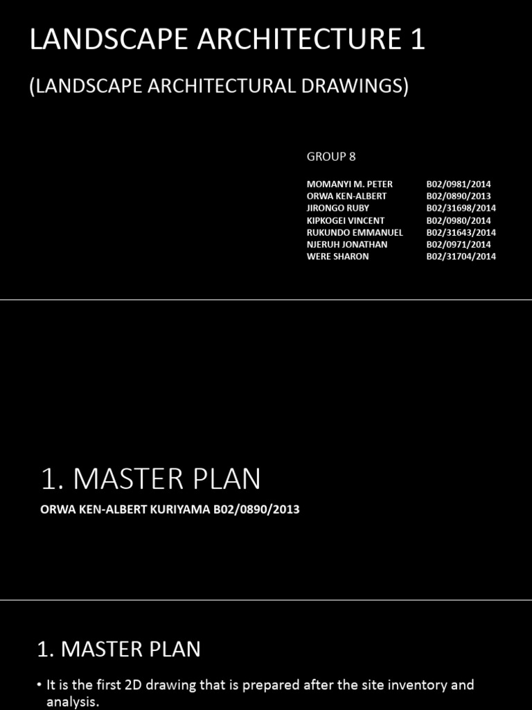 Landscape Architecture Master Plans Guide | PDF | Irrigation | Lighting