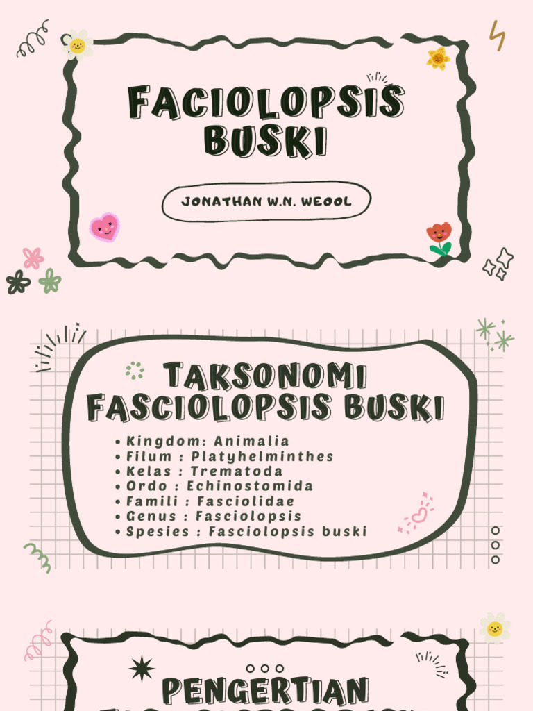 Faciolopsis Buski, Jonathan Weool 2B | PDF
