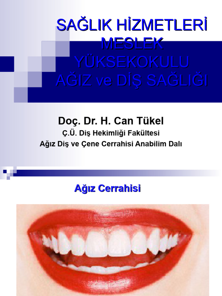 Agiz Dis 1 SINIF | PDF