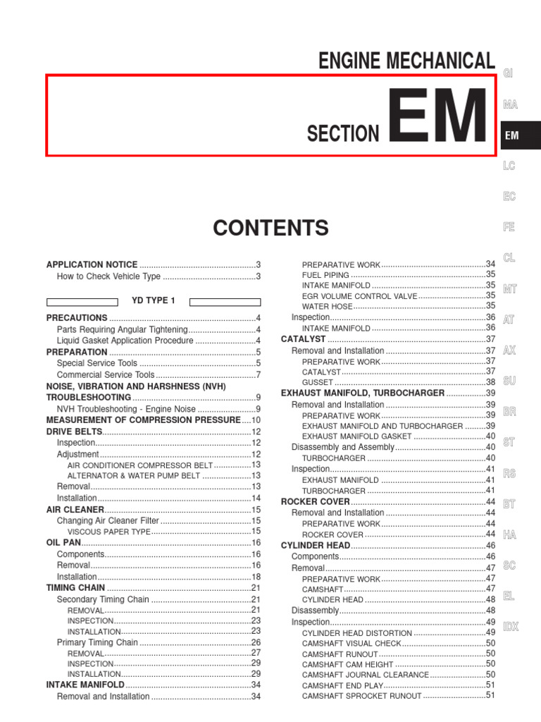 Em Yd1 | PDF | Belt (Mechanical) | Piston