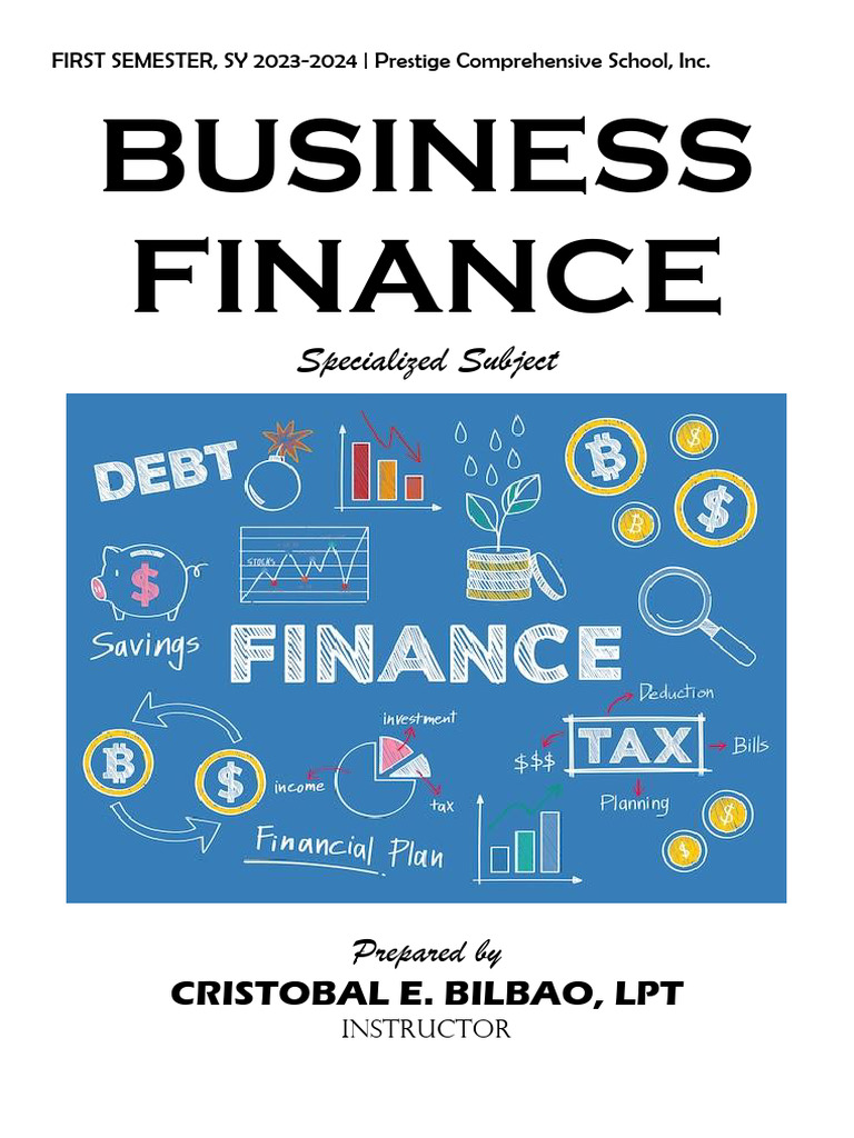 Business Finance Module Overview | PDF | Stocks | Securities (Finance)