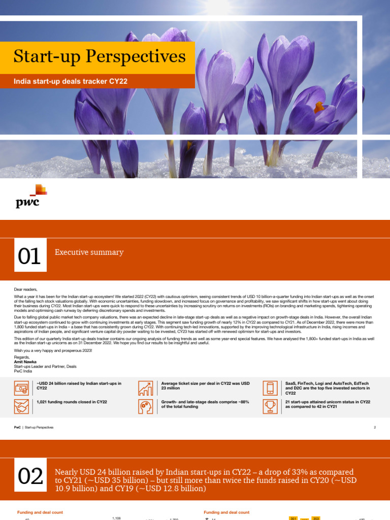 PWC Report-Startups | PDF | Startup Company | Small Business ...