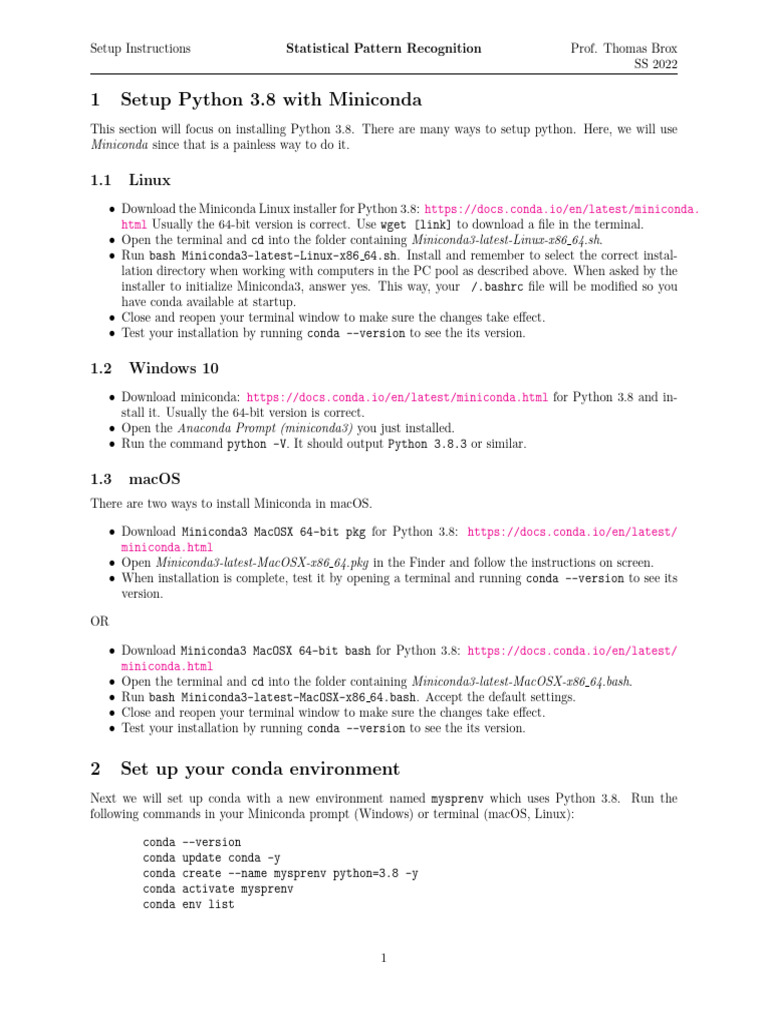 Setup | PDF | Computer Science | System Software