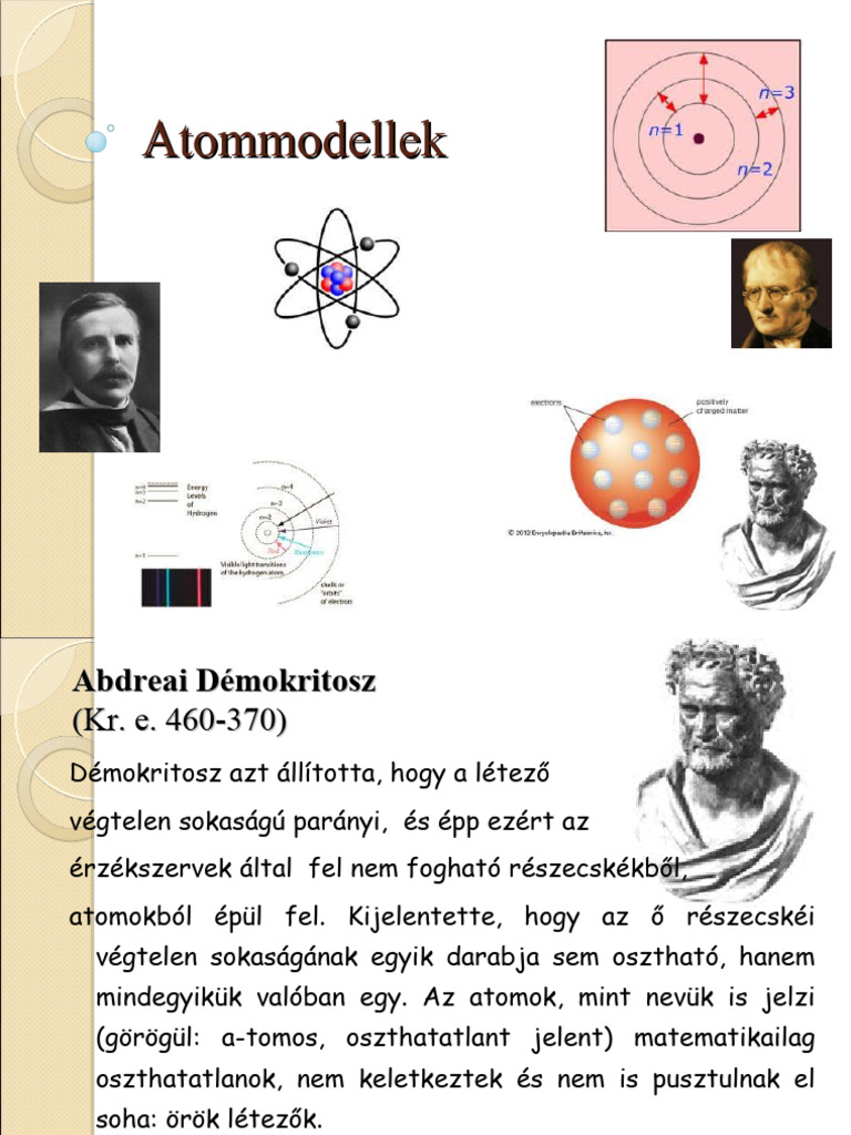 Atom Model Lek | PDF