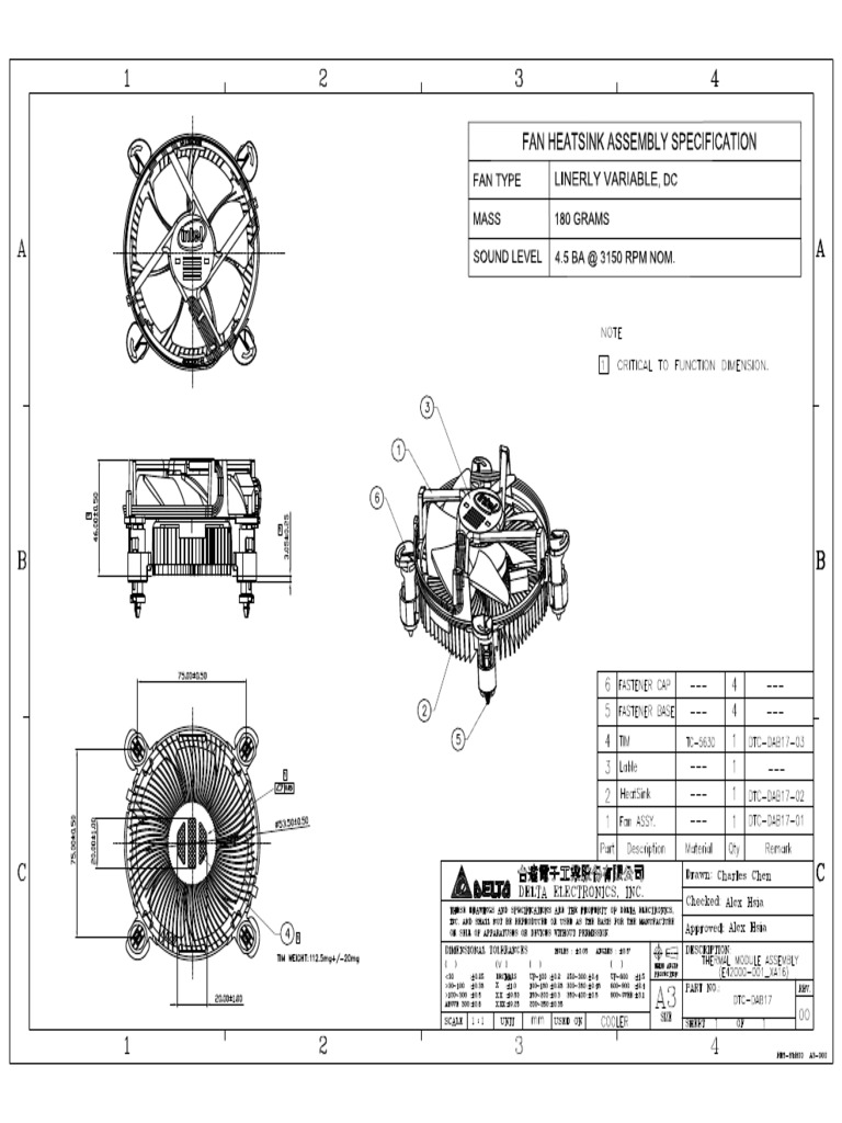E97379 Delta Datasheet | PDF