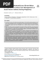 ACOG Practice Bulletin - Number 90 - Asthma in Pregnancy | PDF | Asthma ...