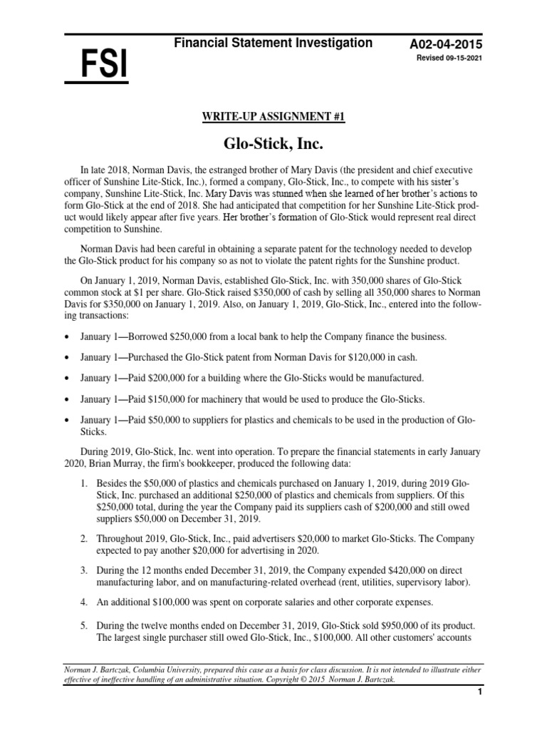 Accounting Assignment 1 | PDF