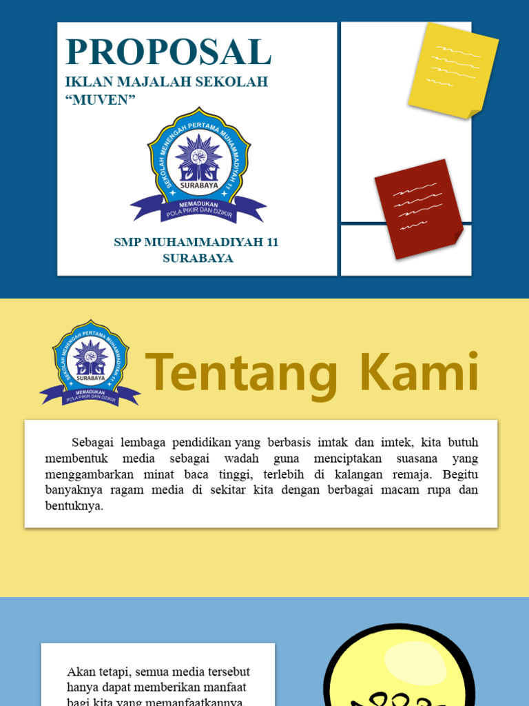 Proposal Majalah Sekolah Muven | PDF | Perjalanan