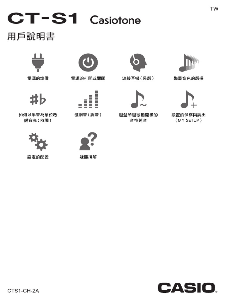 CTS1 Usersguide TW | PDF