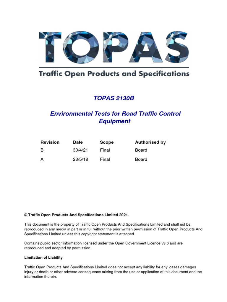 Topas 2130B | PDF