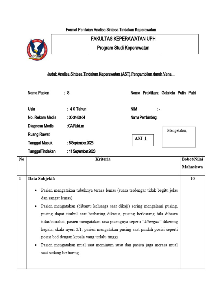 Gabriela Pulin Putri - AST 2 KDP | PDF