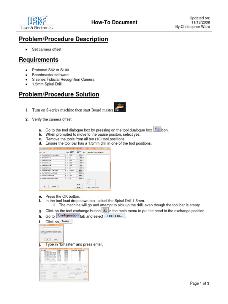 HT Camera Offset | PDF