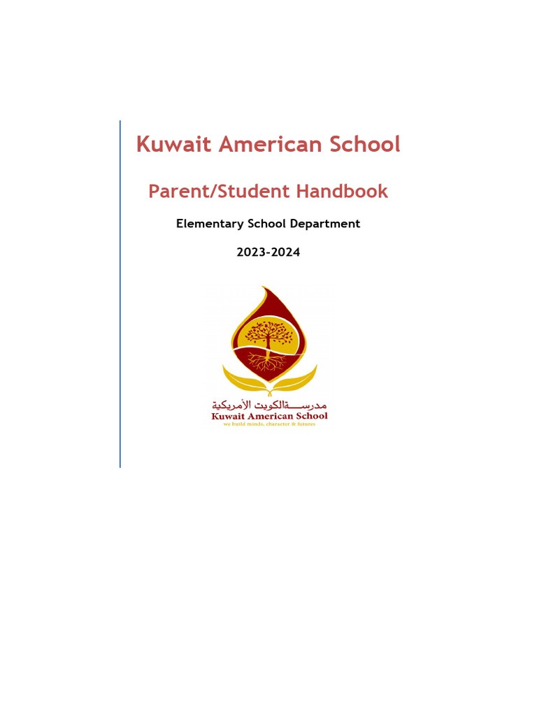 ES Handbook 2023-2024 | PDF | Teachers | Schools