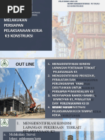 Merencanakan Program Pengawasan K3 Konstruksi Fix Lengkap | PDF