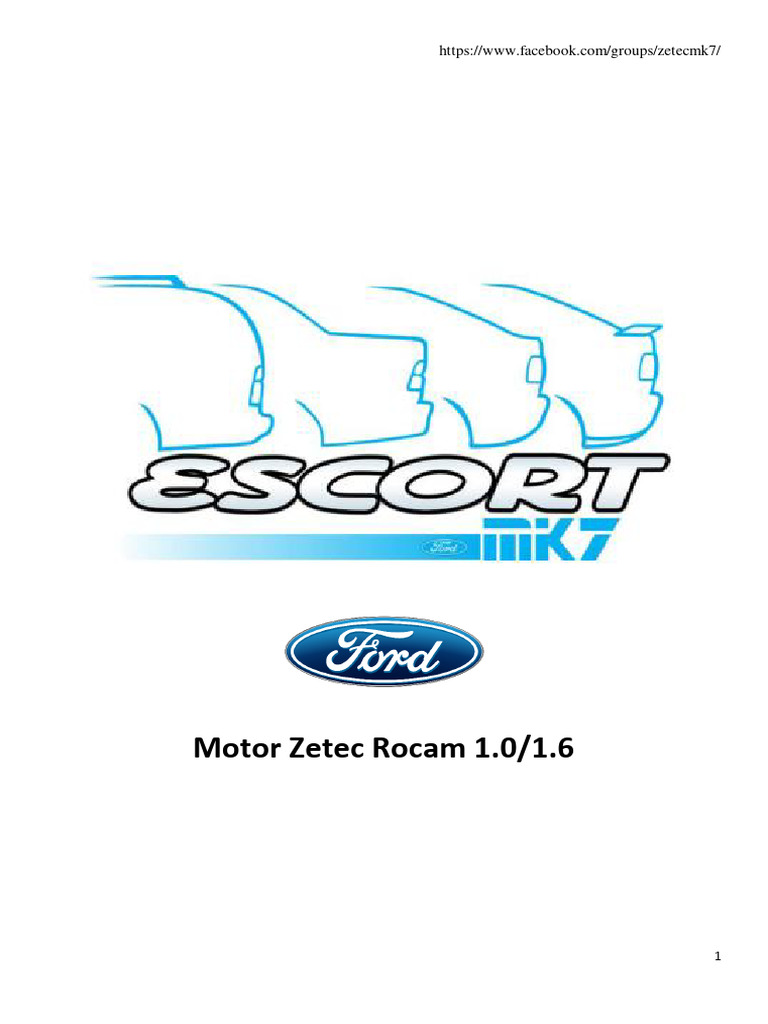 Especificações do Motor Zetec Rocam | PDF | Pistão | Motores