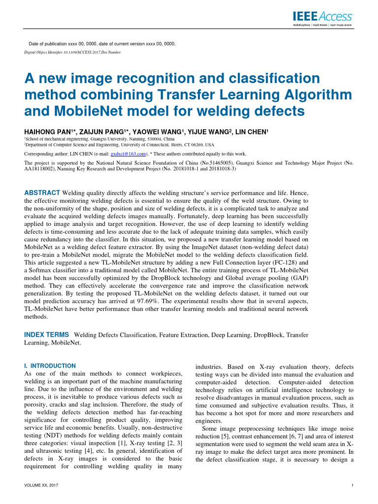 A New Image Recognition And Classification Method Combining Transfer Learning Algorithm And