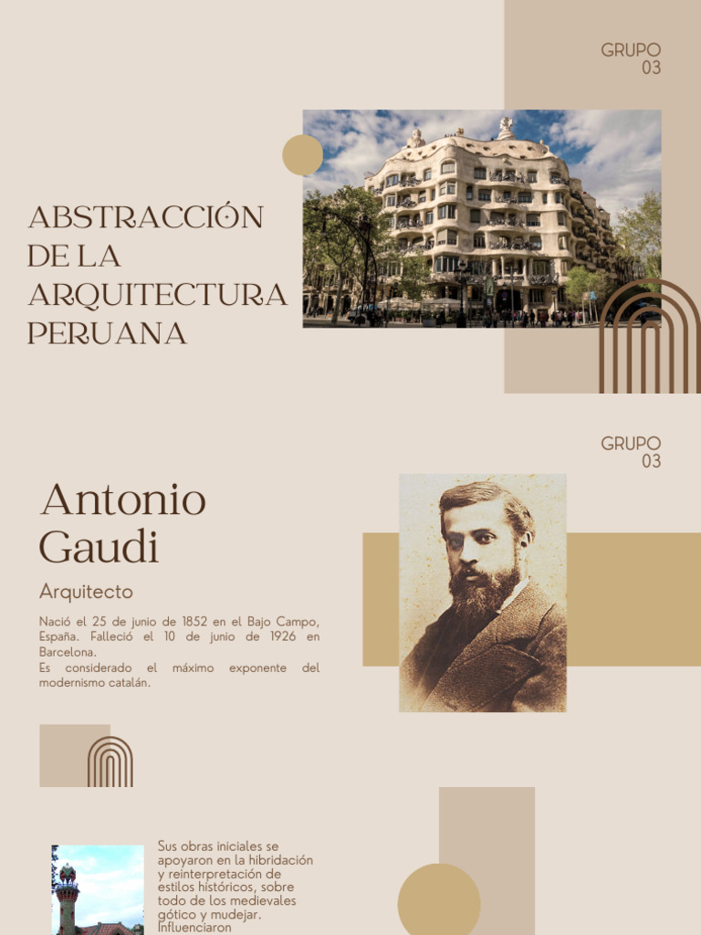 Antonio Gaudi | PDF
