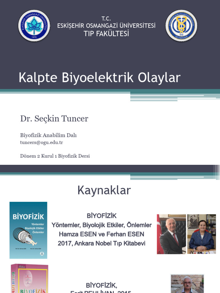 BİYOFİZİK 1.kurul | PDF