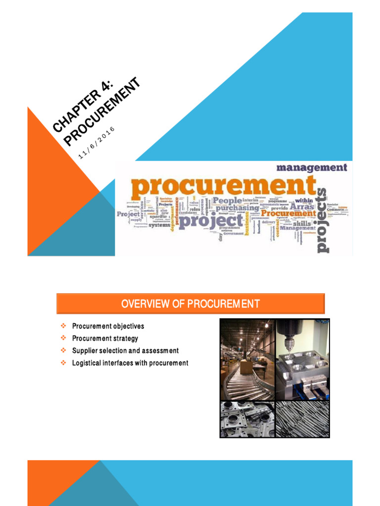 L3 - Chapter 4 - Procurement | PDF