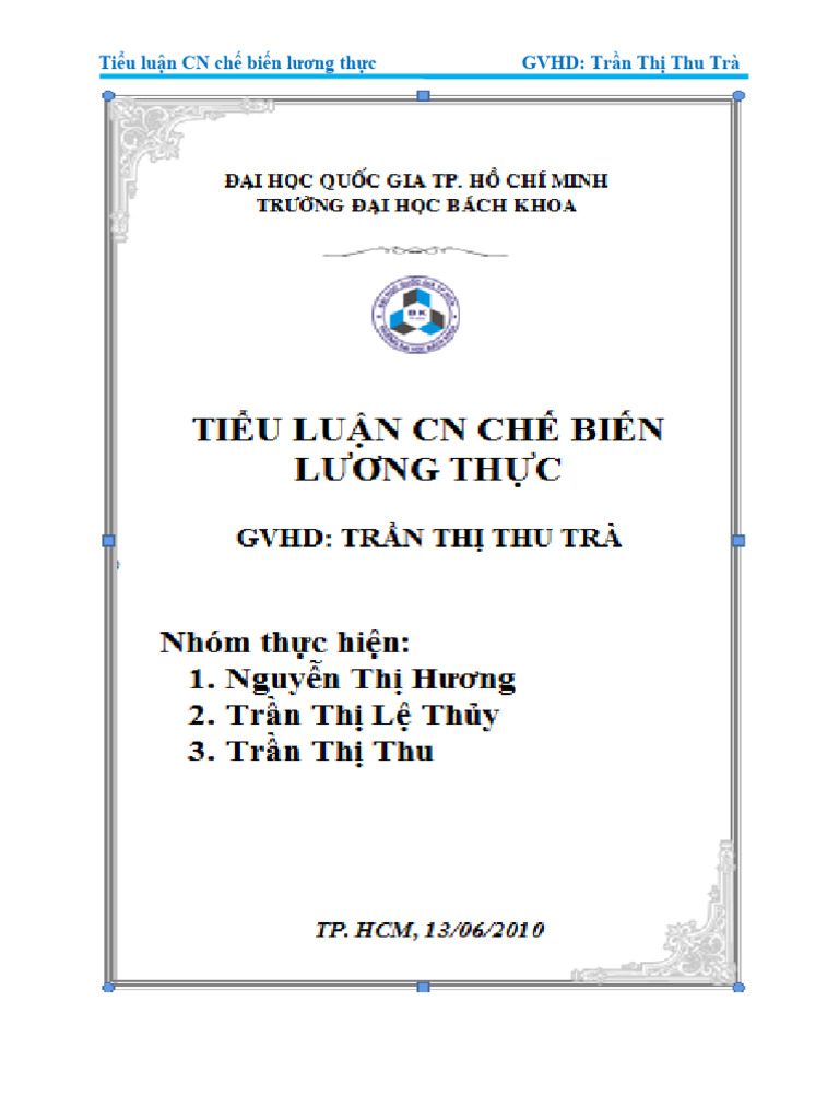 (123doc) Quy Trinh San Xuat Bun Kho | PDF