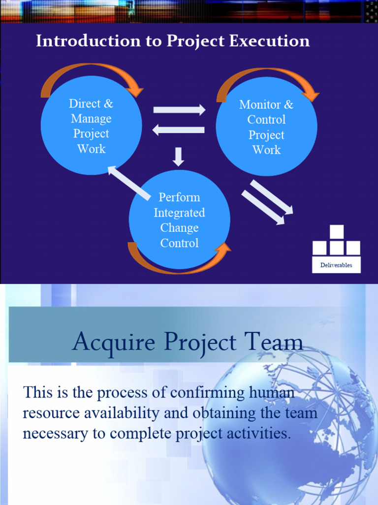 Project Execution Monitoring and Contro | PDF | Project Management ...