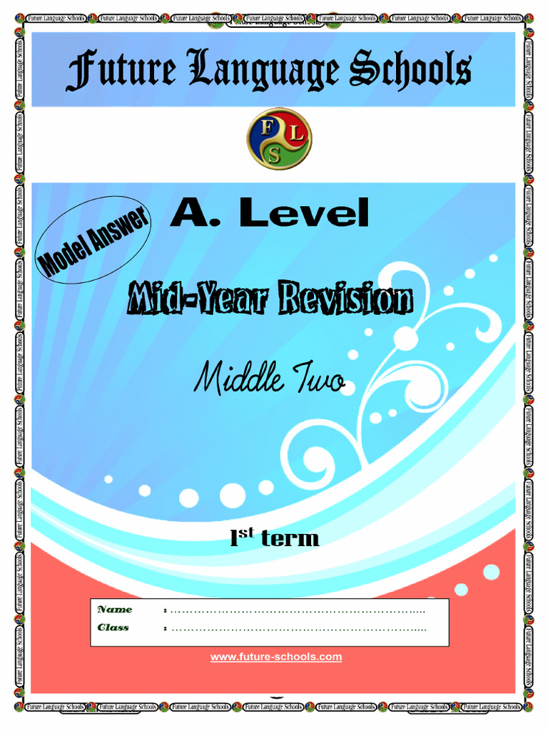 M.2 A.L Model Answer | PDF