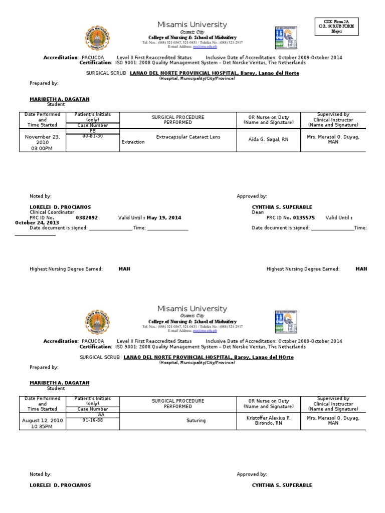 Beth PRC Form | PDF | Midwife | Nursing