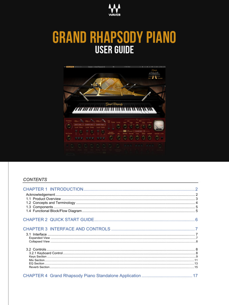Grand Rhapsody Piano | PDF | Piano | String Instruments