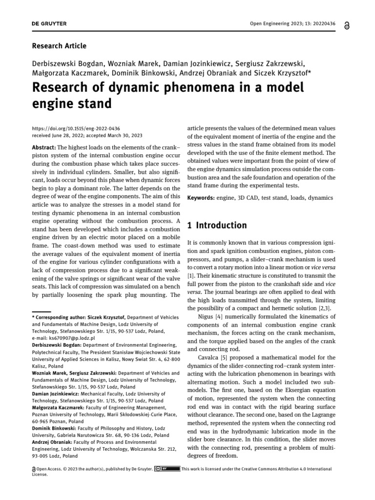 10.1515 - Eng 2022 0436 | PDF