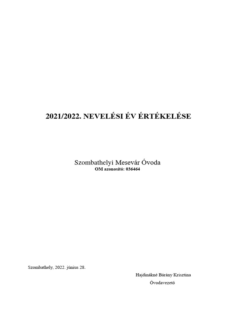 Sz. Melléklet Mesevár | PDF