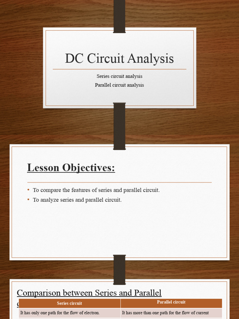 DC Circuit Analysis | PDF