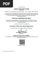 Sample DTI Permit Template | PDF