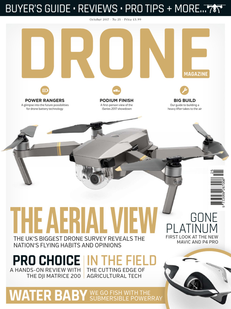 Drone Magazine 25 (2017) PDF | PDF | Unmanned Aerial Vehicle