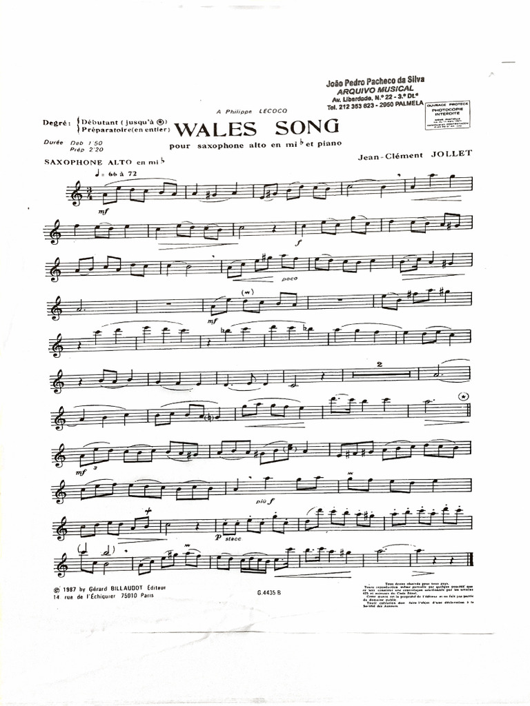 Wales Song | PDF