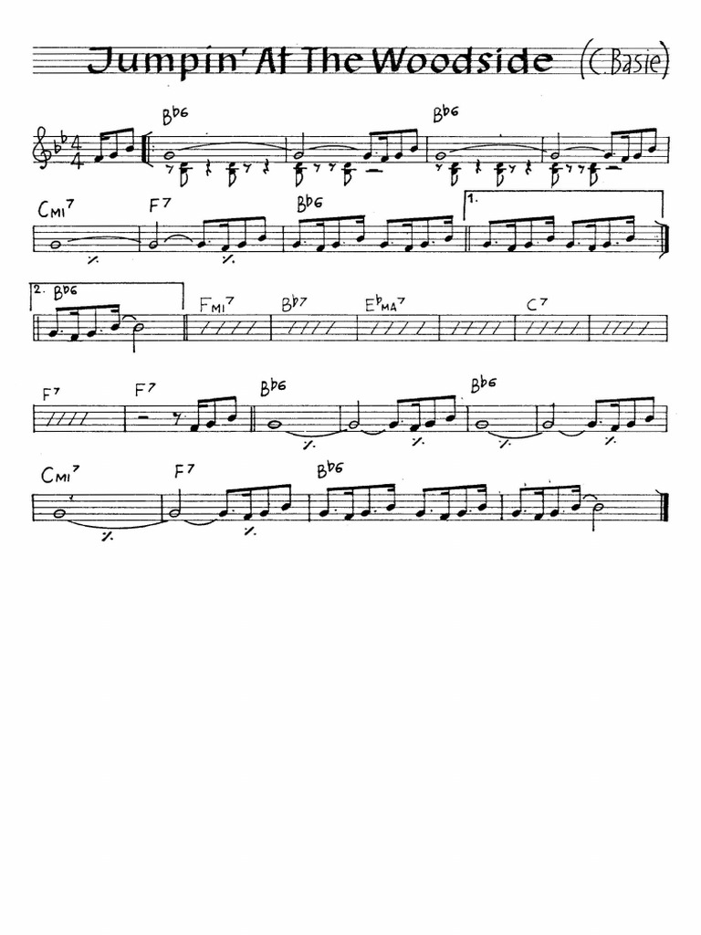 Jumpin' at The Woodside | PDF