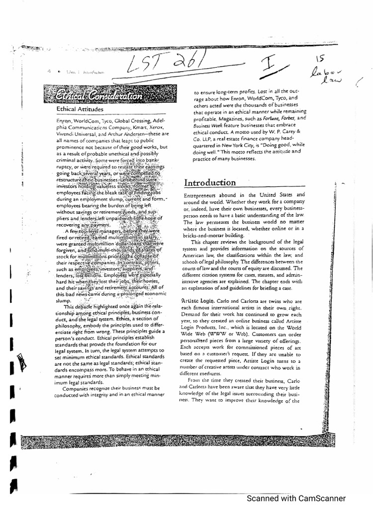Chapter 1 - Basics of The Law | PDF Chapter 1 - Basics of The Law | PDF