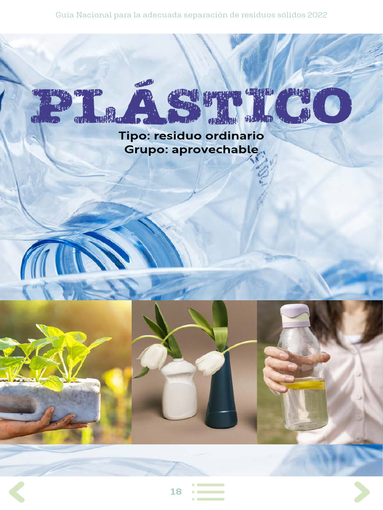 PLÁSTICO | PDF | Residuos | El plastico
