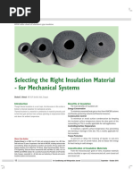 KIMMCO Duct Insulation Data Sheet | PDF | Duct (Flow) | Thermal Insulation