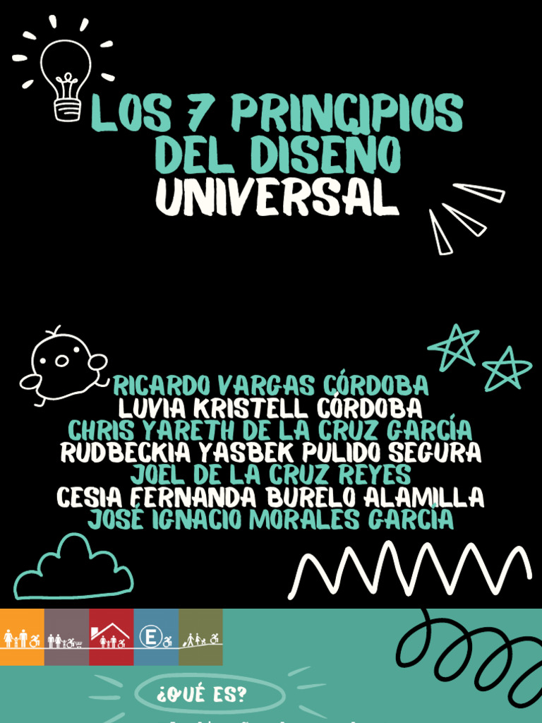 Los 7 Principios Del Diseño Universal | PDF