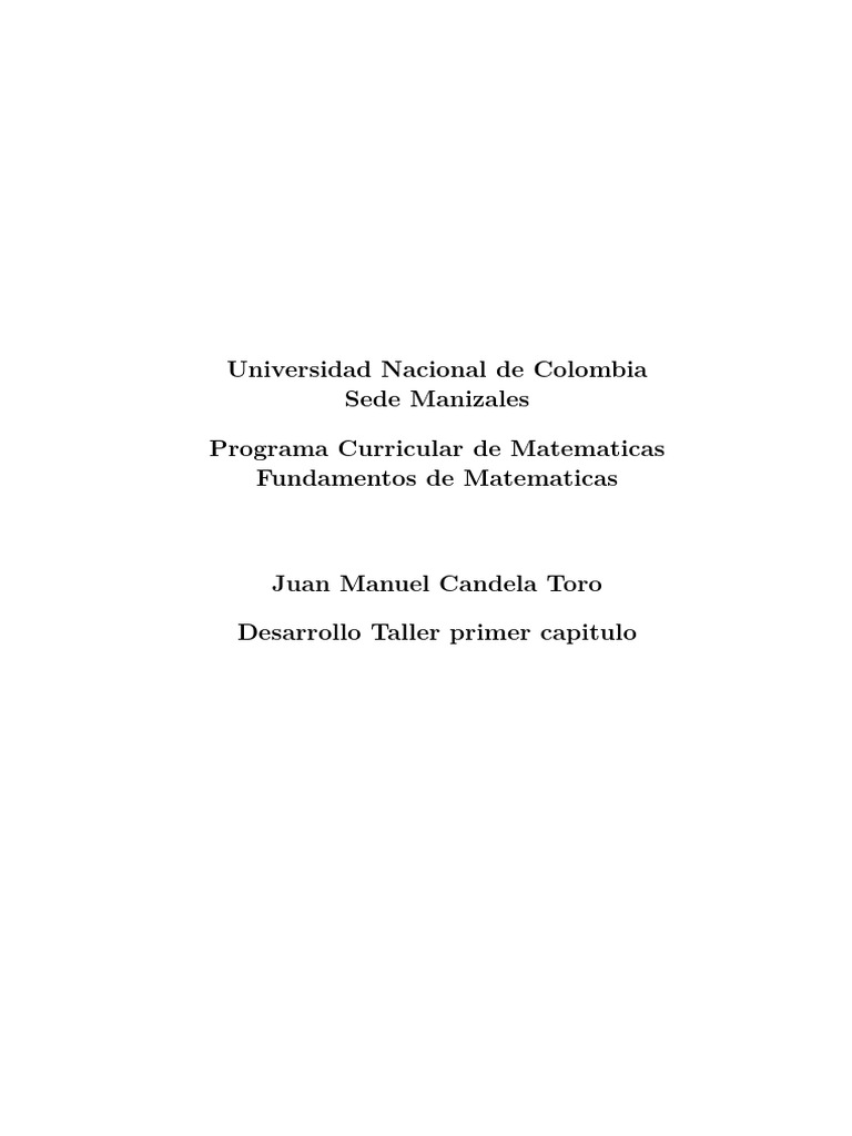 Taller Fund A Mentos | PDF