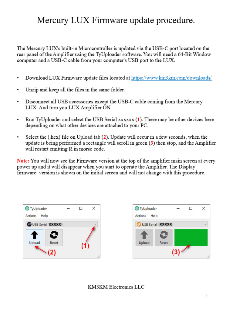 Lux Update Procedure | PDF