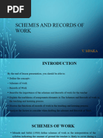 Components of A Scheme of Work | PDF | Syllabus | Teachers