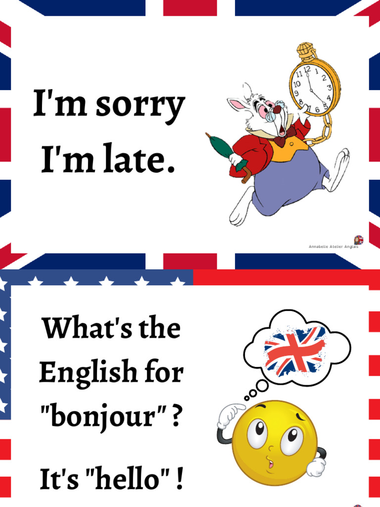 Classroom English Posters | PDF