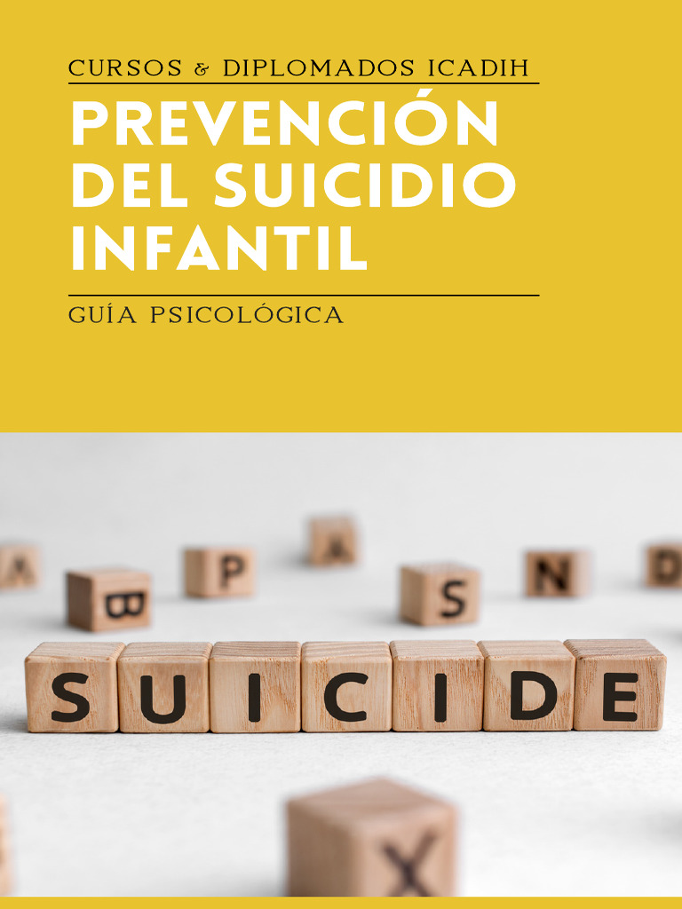 Guía Prevención Del Suicidio | PDF | Suicidio | Trastorno depresivo mayor