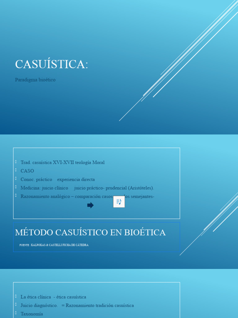 Casuistica (10) Audios | PDF