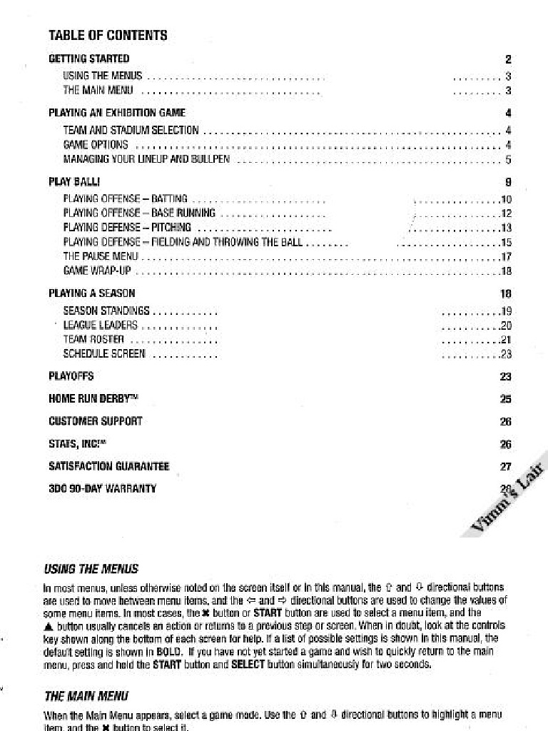 High Heat Baseball 2000 | PDF